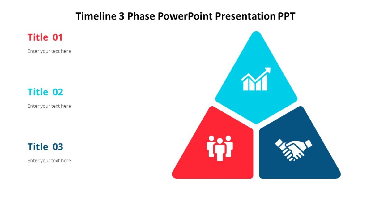 Timeline 3 Phase PowerPoint Presentation PPT : 100% Editable PPTx