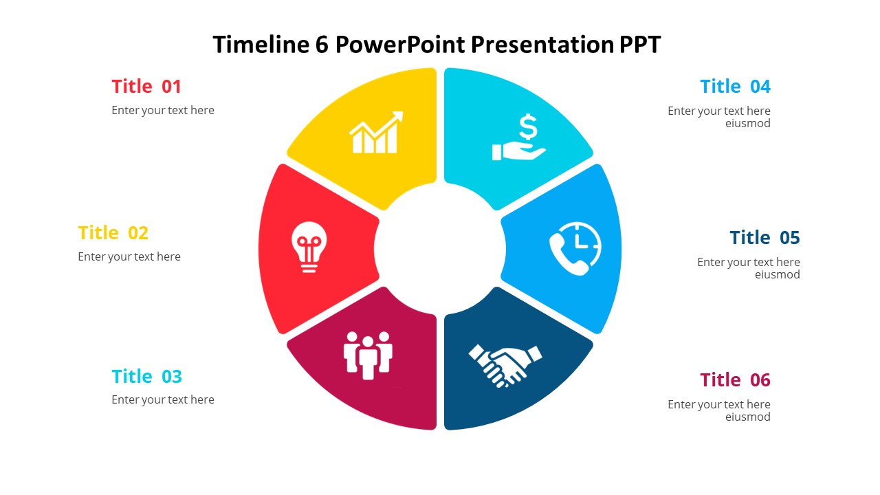 Timeline 6 PowerPoint Presentation PPT - PPTUniverse