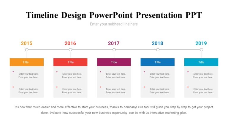 Timeline Design PowerPoint Presentation PPT - PPTUniverse