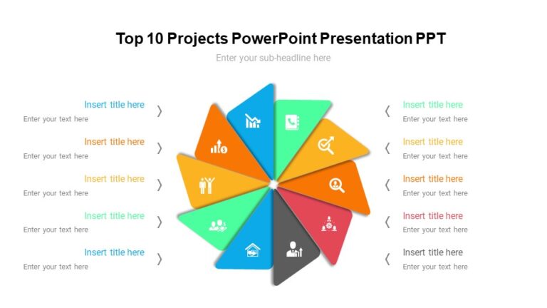 Top 10 Projects PowerPoint Presentation PPT - PPTUniverse