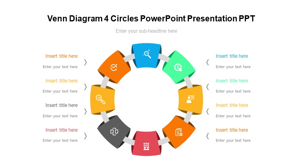 Venn Diagram 4 Circles PowerPoint Presentation PPT - PPTUniverse