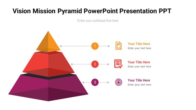 Vision Mission Pyramid PowerPoint Presentation PPT - PPTUniverse