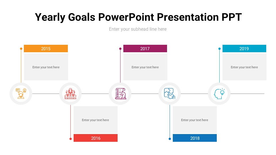 Yearly Goals PowerPoint Presentation PPT - PPTUniverse