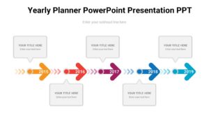 Yearly Planner PowerPoint Presentation PPT : 100% Editable PPTx