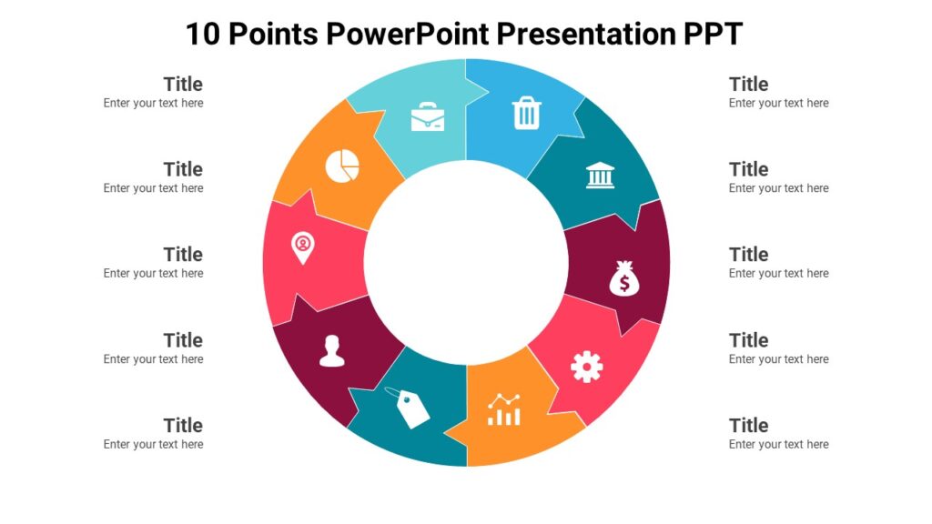 10 Points PowerPoint Presentation PPT : 100% Editable PPTx