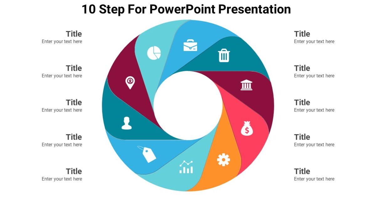 10 Step For PowerPoint Presentation - PPTUniverse