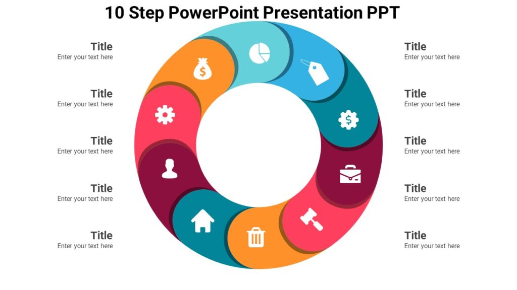 10 Step PowerPoint Presentation PPT - PPTUniverse