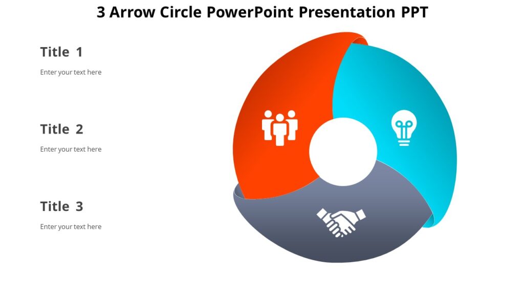 3 Arrow Circle PowerPoint Presentation PPT - PPTUniverse