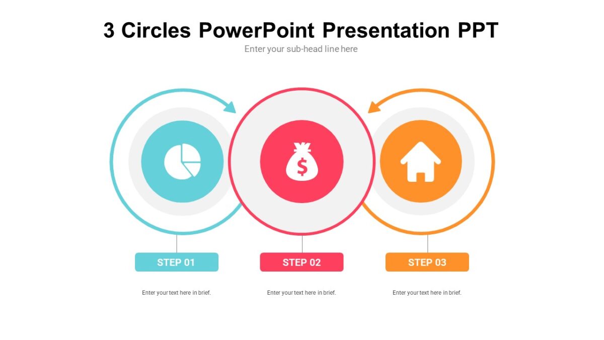 3 Circles PowerPoint Presentation PPT - PPTUniverse
