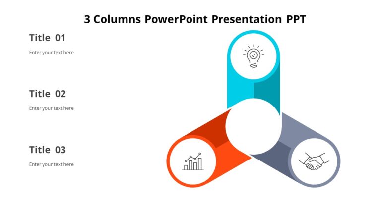 3 Columns PowerPoint Presentation PPT - PPTUniverse