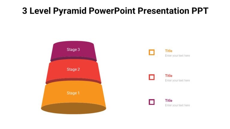 3 Level Pyramid PowerPoint Presentation PPT - PPTUniverse
