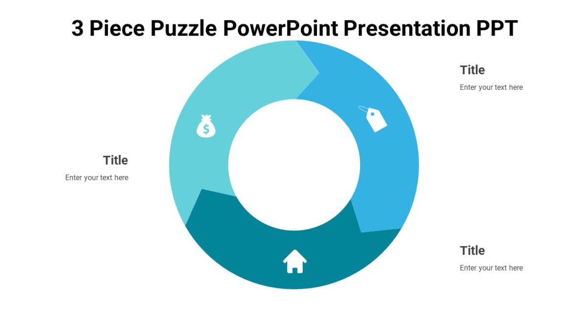 3 Piece Puzzle PowerPoint Presentation PPT - PPTUniverse