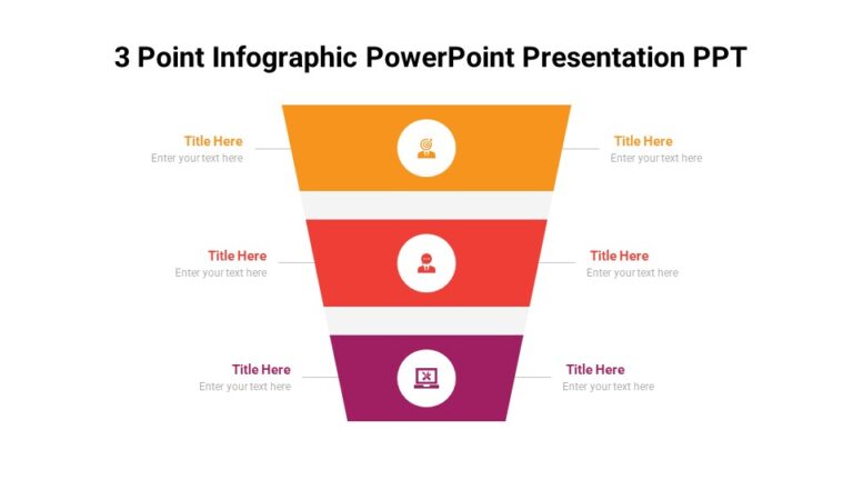 3 Point Infographic PowerPoint Presentation PPT : 100% Editable PPTx