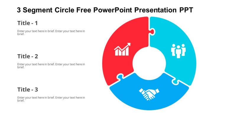 3 Segment Circle Free PowerPoint Presentation PPT - PPTUniverse
