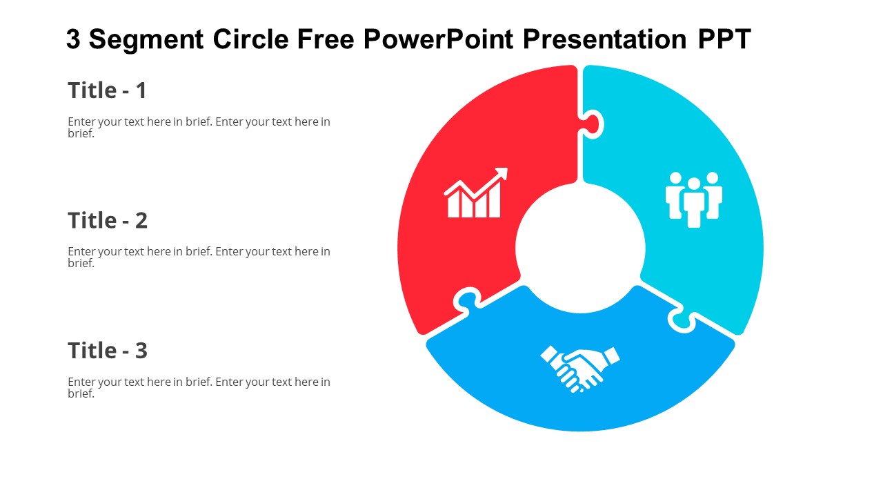 3 Segment Circle Free PowerPoint Presentation PPT - PPTUniverse