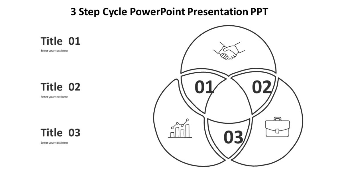3 Step Cycle PowerPoint Presentation PPT - PPTUniverse