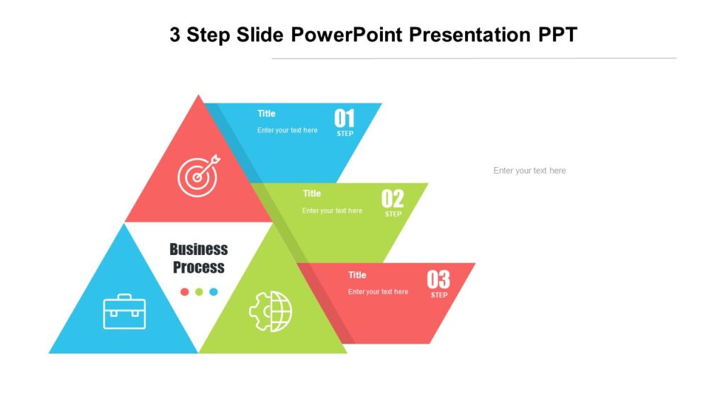 3 Step Slide PowerPoint Presentation PPT - PPTUniverse