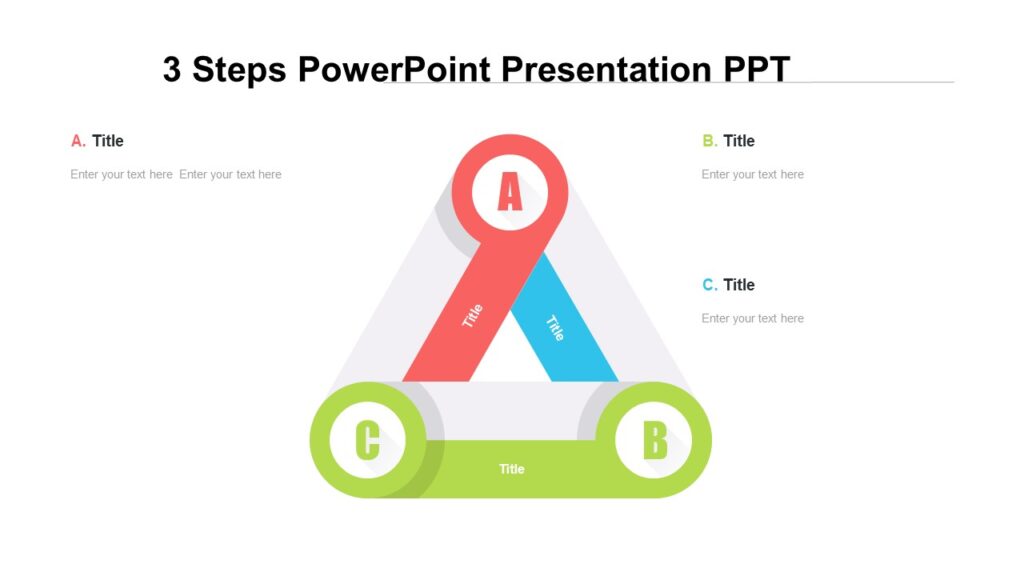 3 Steps PowerPoint Presentation PPT - PPTUniverse