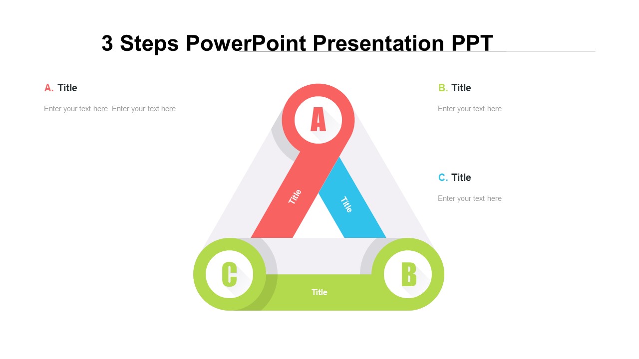 3 Steps PowerPoint Presentation PPT - PPTUniverse