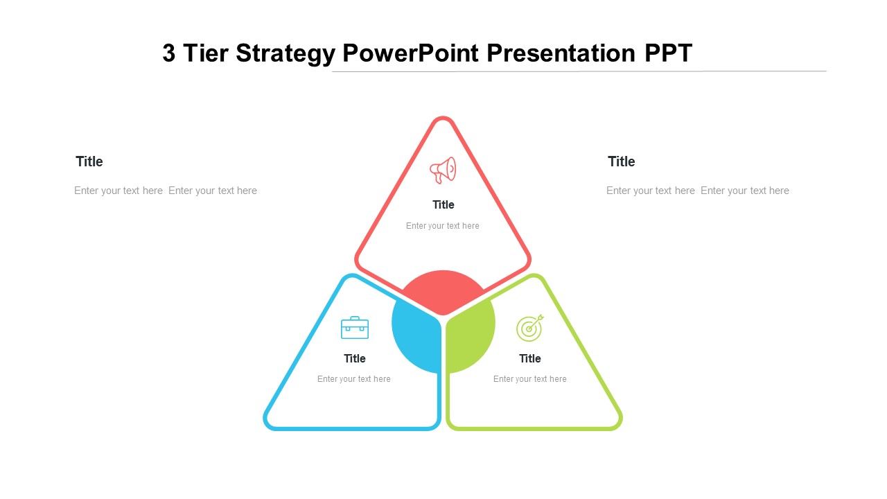 3 Tier Strategy PowerPoint Presentation PPT - PPTUniverse