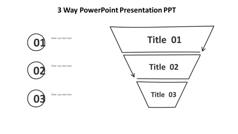 3 Way PowerPoint Presentation PPT - PPTUniverse