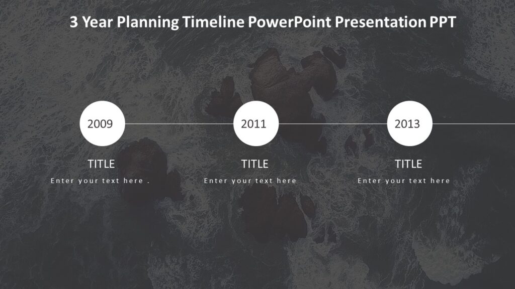 3 Year Planning Timeline PowerPoint Presentation PPT - PPTUniverse