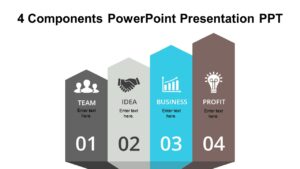 4 Components PowerPoint Presentation PPT - PPTUniverse