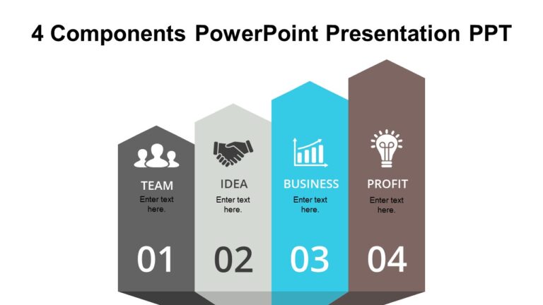 4 Components PowerPoint Presentation PPT - PPTUniverse