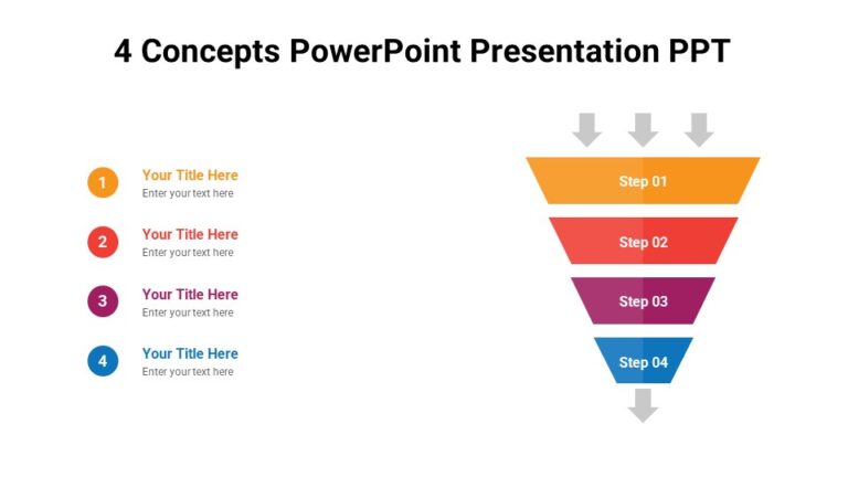 4 Concepts PowerPoint Presentation PPT - PPTUniverse