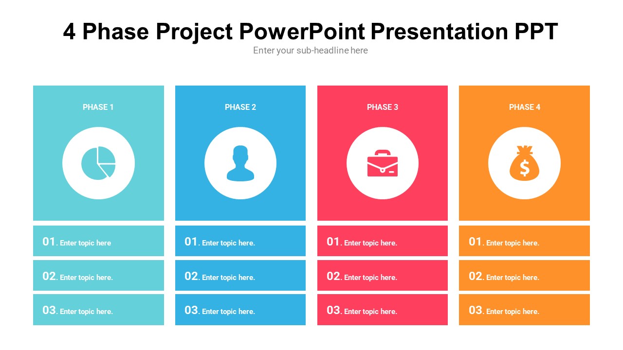 4 Phase Project PowerPoint Presentation PPT - PPTUniverse