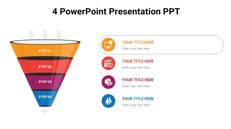4 PowerPoint Presentation PPT : 100% Editable PPTx