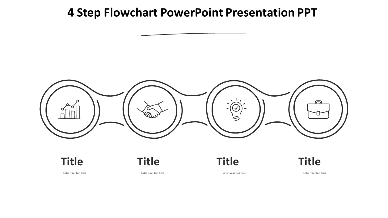 4 Step Flowchart PowerPoint Presentation PPT - PPTUniverse