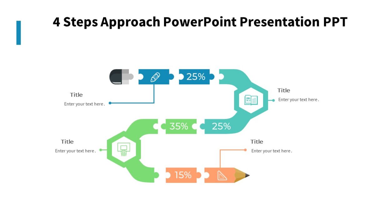 4 Steps Approach PowerPoint Presentation PPT - PPTUniverse