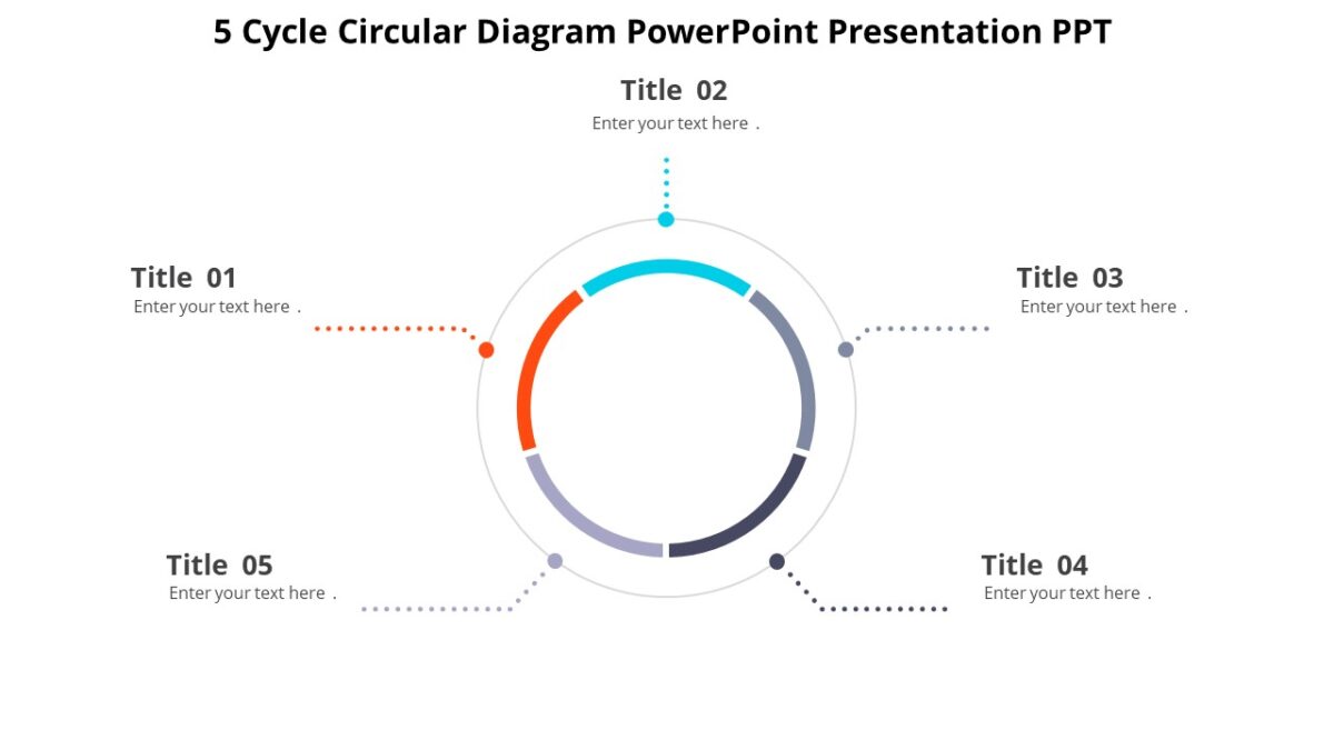 5 Cycle Circular Diagram PowerPoint Presentation PPT - PPTUniverse