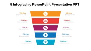 5 Infographic PowerPoint Presentation PPT : 100% Editable PPTx
