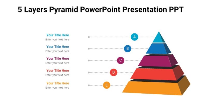 5 Layers Pyramid PowerPoint Presentation PPT - PPTUniverse