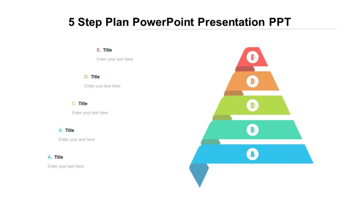 5 Step Plan PowerPoint Presentation PPT - PPTUniverse
