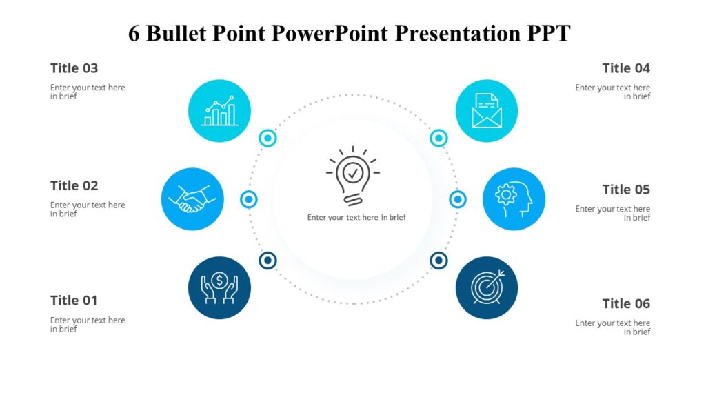 6 Bullet Point PowerPoint Presentation PPT - PPTUniverse