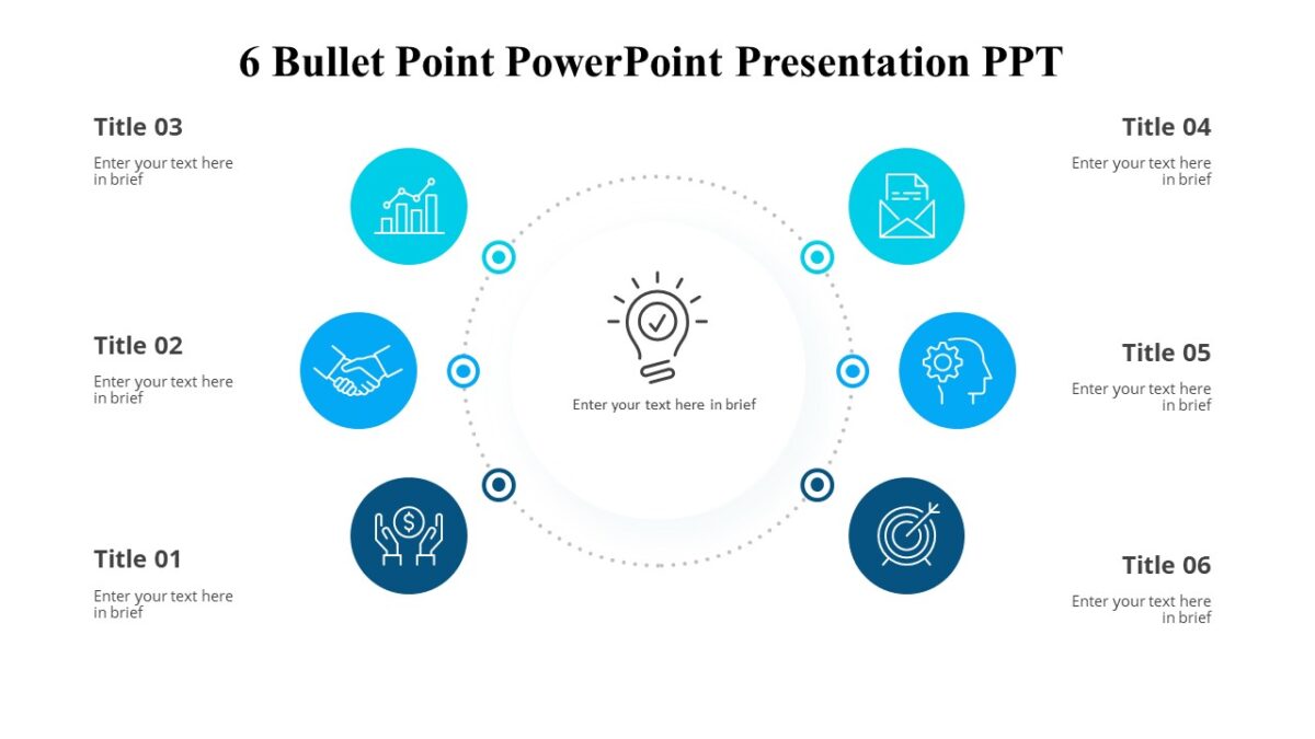 6 Bullet Point PowerPoint Presentation PPT - PPTUniverse