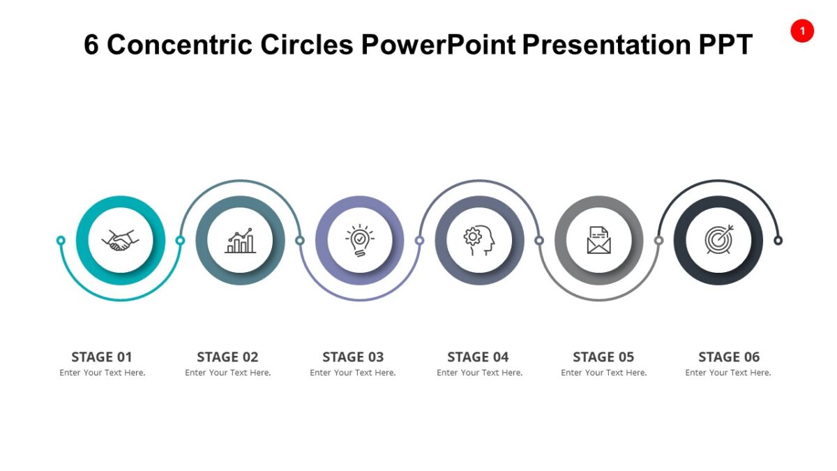 6 Concentric Circles PowerPoint Presentation PPT - PPTUniverse