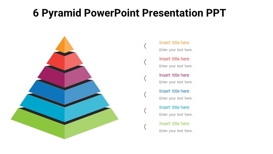 6 Pyramid PowerPoint Presentation PPT - PPTUniverse