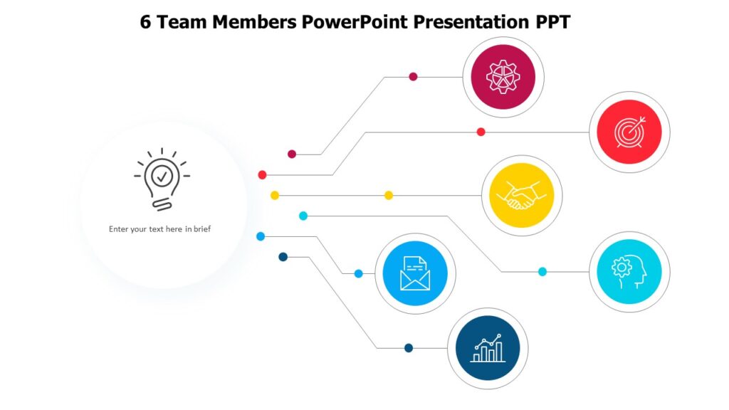 6 Team Members PowerPoint Presentation PPT : 100% Editable PPTx