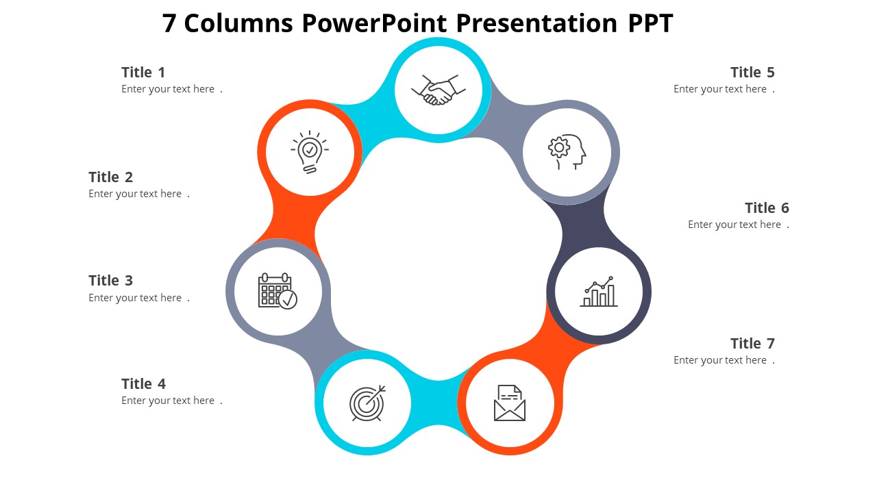 7 Columns PowerPoint Presentation PPT - PPTUniverse