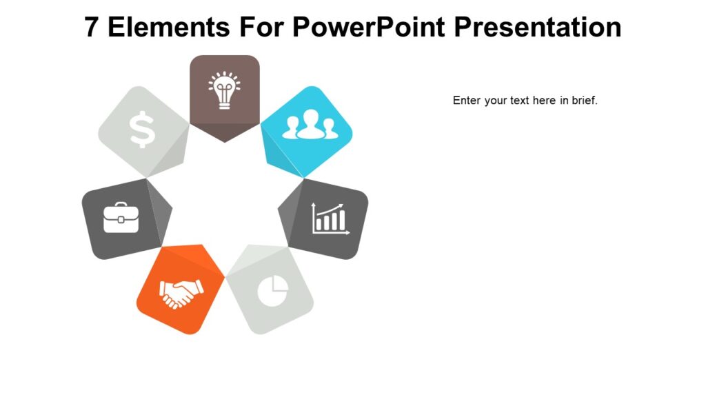 7 Elements For PowerPoint Presentation : 100% Editable PPTx