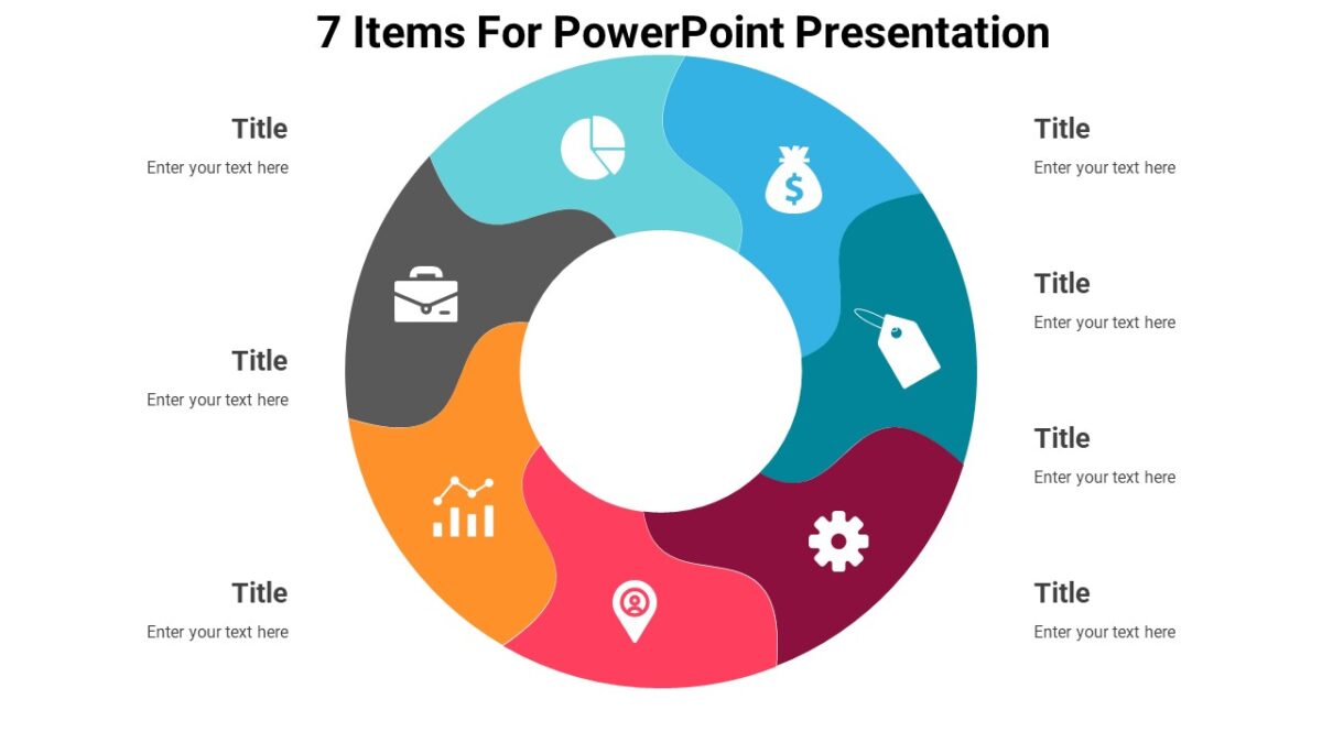 7 Items For PowerPoint Presentation : 100% Editable PPTx