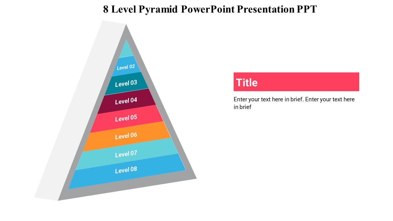 8 Level Pyramid PowerPoint Presentation PPT - PPTUniverse