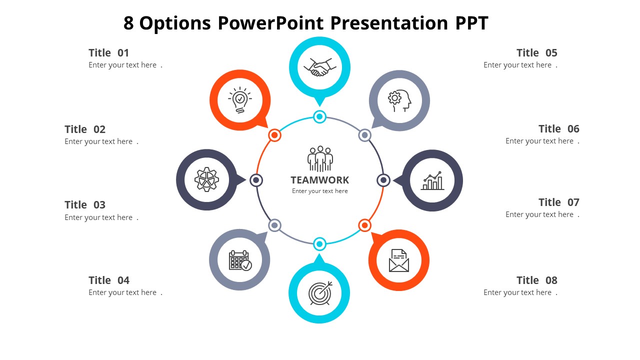 8 Options PowerPoint Presentation PPT - PPTUniverse