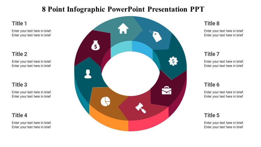 8 Point Infographic PowerPoint Presentation PPT - PPTUniverse