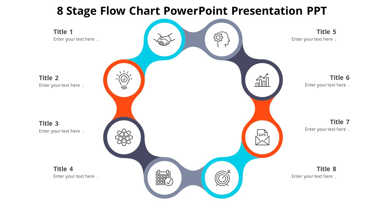 8 Stage Flow Chart PowerPoint Presentation PPT - PPTUniverse