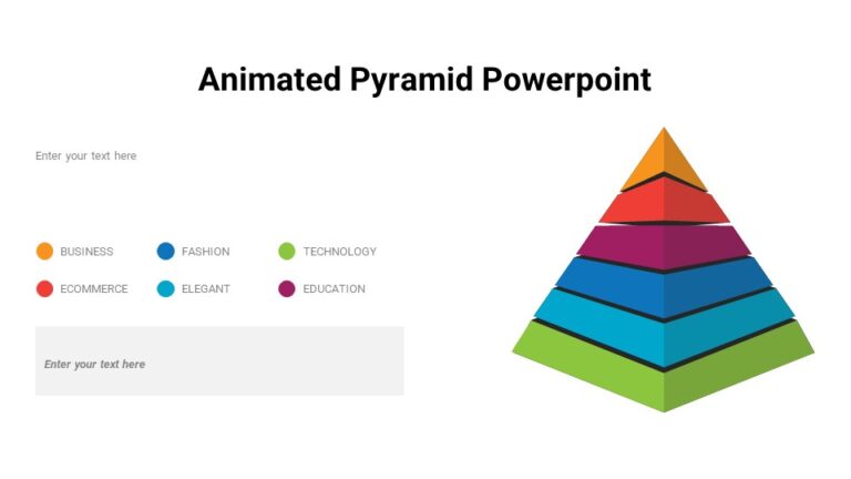 Animated Pyramid Powerpoint - PPTUniverse